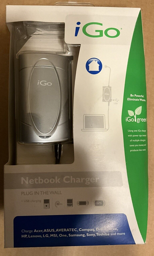 iGO NETBOOK CHARGER + USB CHARGING NEW RETAIL PACKAGE | eBay