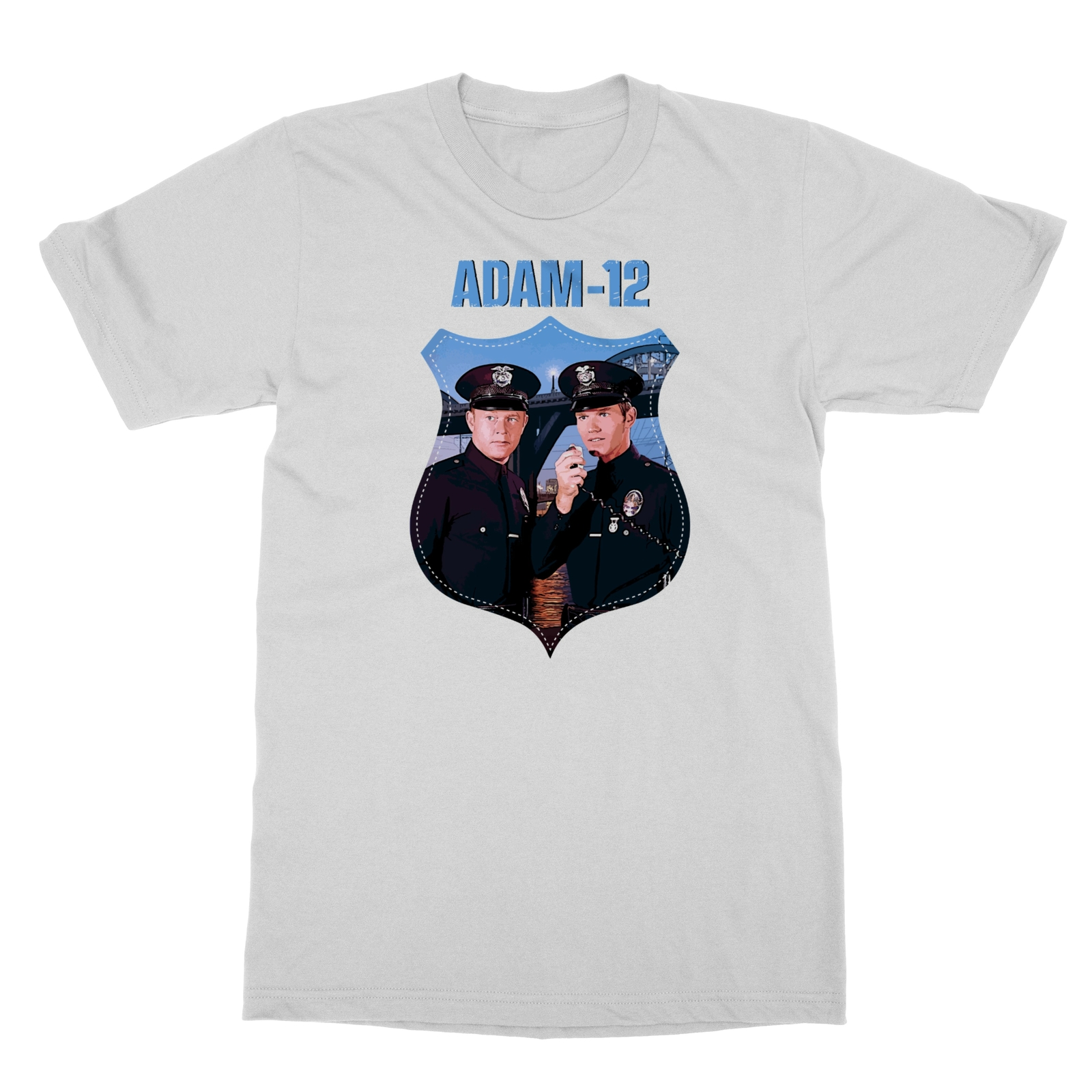 Adam 12 TV Show Vintage Military Constable Police Men's T-Shirt | eBay