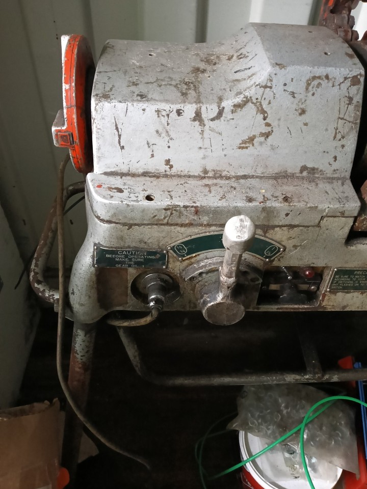 Asada Heavy Duty Pipe & Bolt Threading Machine used condition | eBay UK