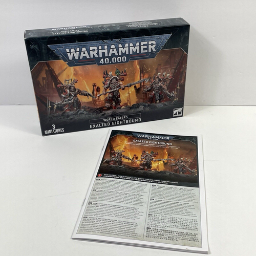 Warhammer 40K Chaos World Eaters of Khorne Exalted Eightbound Box and ...