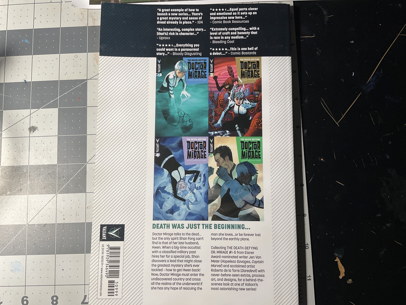 The Death-Defying Doctor Mirage (Valiant Comics Entertainment 2015) for ...