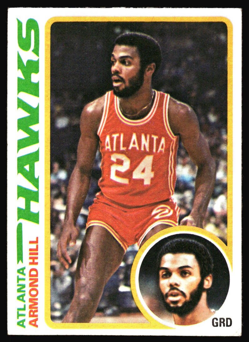 1978-79 Topps Armond Hill Rookie #70 Atlanta Hawks L2 | eBay