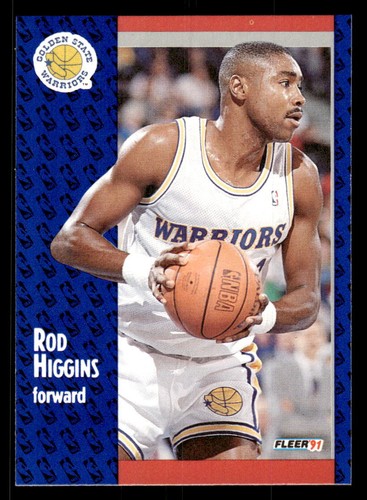 Rod Higgins 1991 Fleer #66 Golden State Warriors | eBay
