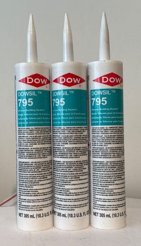 *3 Tubes*~ Dowsil Dow 795 Cartridge Building Sealant BRONZE ( EXP. 2024 ...
