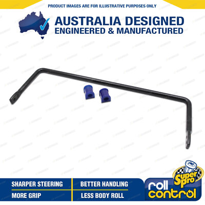 SuperPro Rear 18mm HD 2 Position Blade Adj Sway Bar for Holden Monaro ...