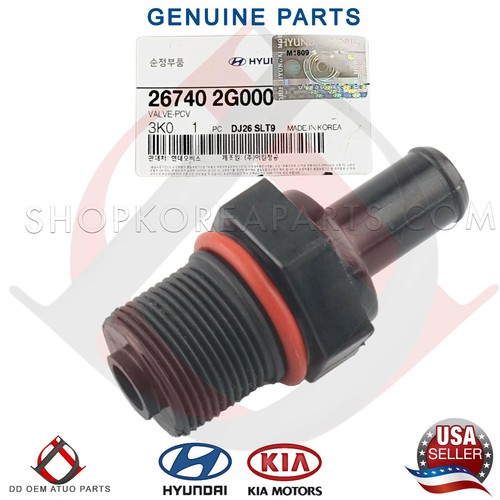 Genuine OEM 26740-2G000 VALVE-PCV 267402G000 for select HYUNDAI KIA ...