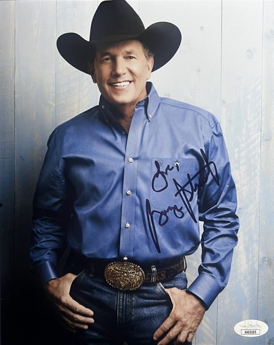 GEORGE STRAIT SIGNED 8x10 PHOTO COUNTRY SINGER AUTHENTIC AUTOGRAPH JSA ...
