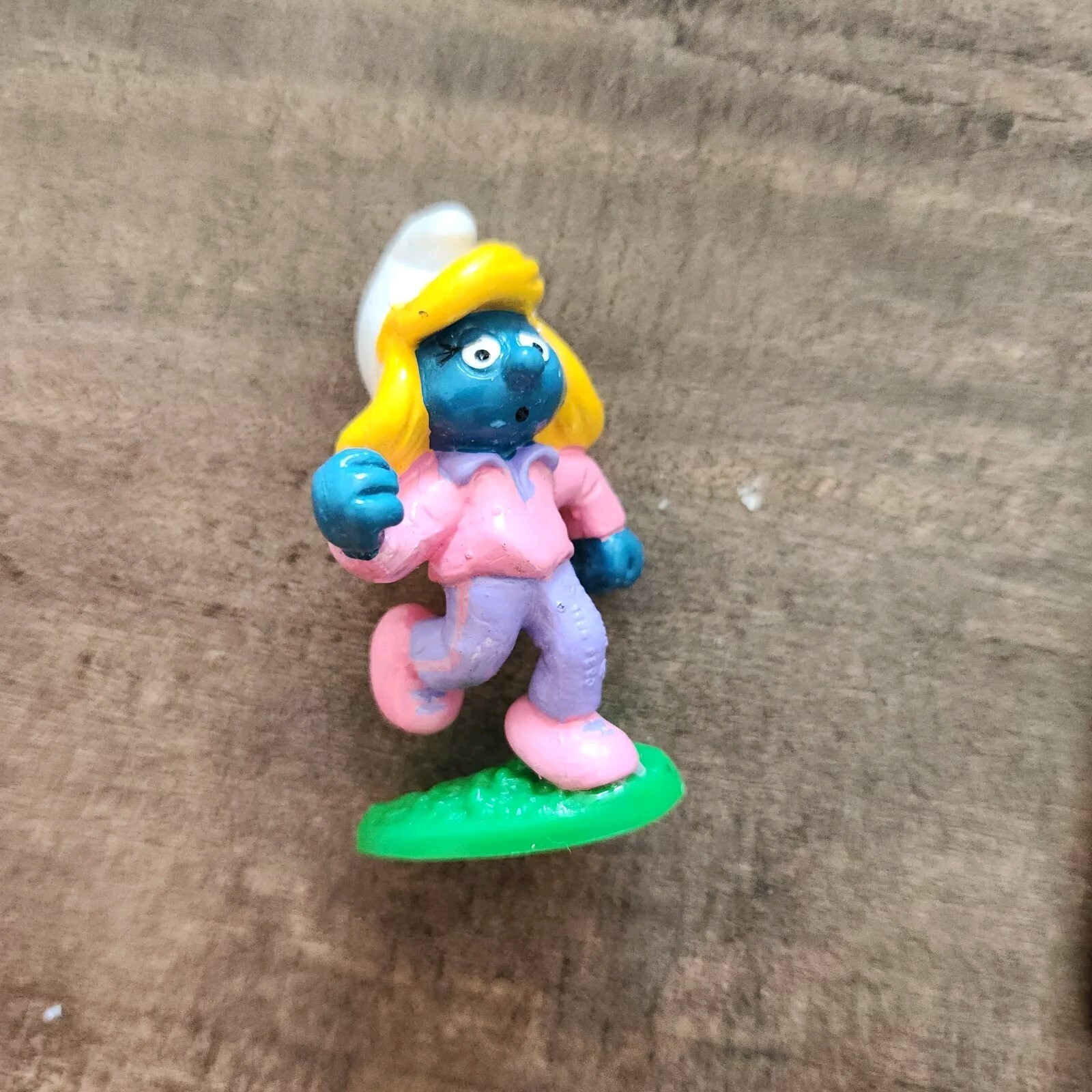 Smurfs Jogging Smurfette Smurf Pink Running Suit Vintage Peyo Jogger ...