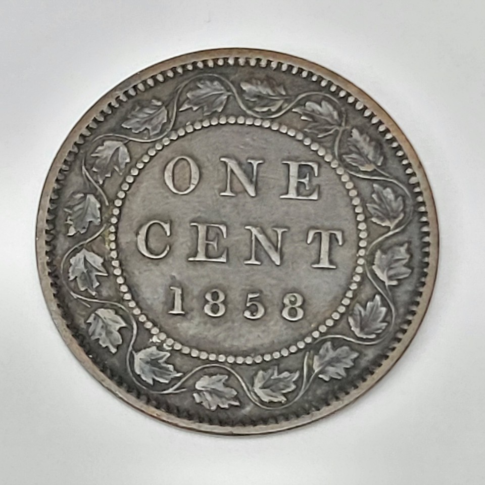 Canada 1858 1 One Large Cent Coin First Year of Issue! - Very Good | eBay