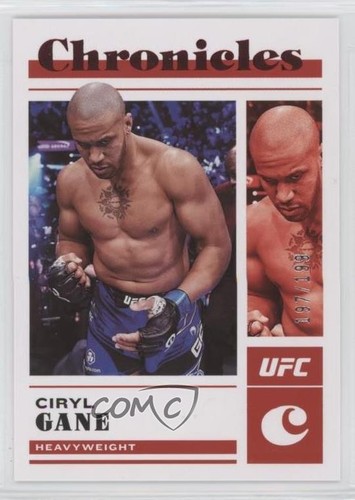 2023 Panini Chronicles UFC Red /199 Ciryl Gane #4 | eBay