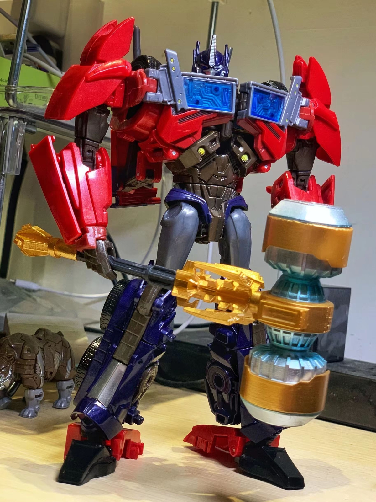 TFP The Forge of Solus Prime Hammer / Alloy Material Omega Key Upgrade ...