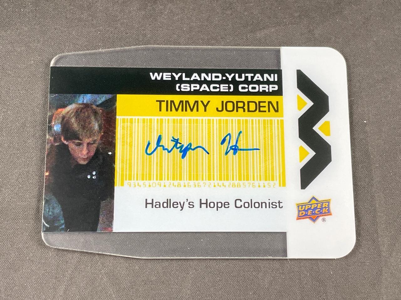 2018 UD ALIENS CHRISTOPHER HENN WY-TJ WEYLAND-YUTANI PLEXI BUSINESS ...