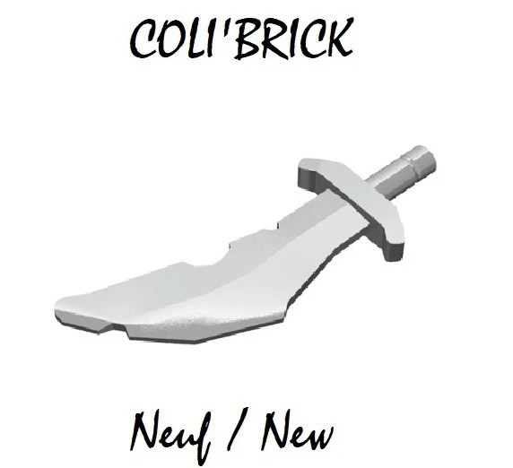 LEGO® Weapon Sword Scimitar With Nicks, 60% OFF