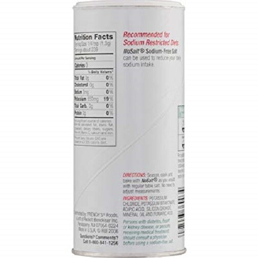 NoSalt Original Sodium-Free Salt Alternative 27443360034| eBay
