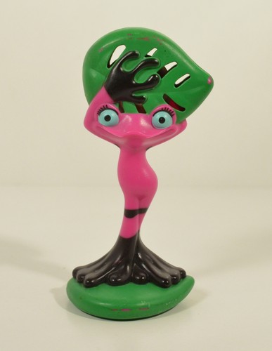 2014 Gaby Janglin the Pink Poison Dart Frog 4.5" Burger King Action ...