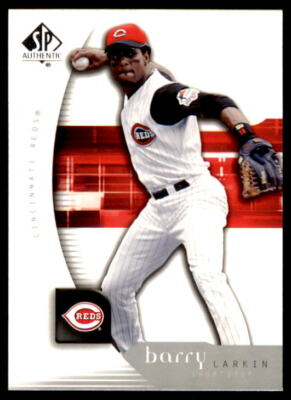 2005 SP Authentic Baseball Card #11 Barry Larkin REDS MINT | eBay