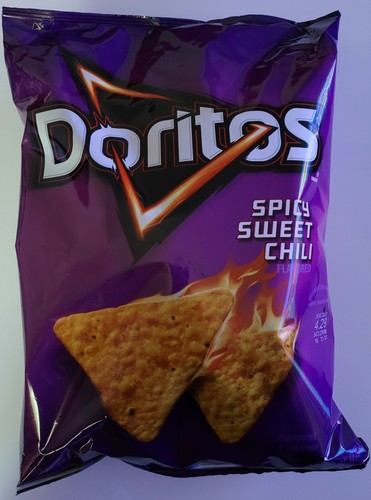 NEW Doritos Spicy Sweet Chili Flavored Nacho Corn Chip Snacks 9.75 oz ...