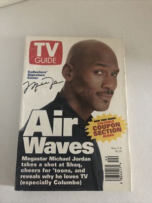 Vintage TV Guide Magazine November 1996 Michael Jordan NBA | eBay