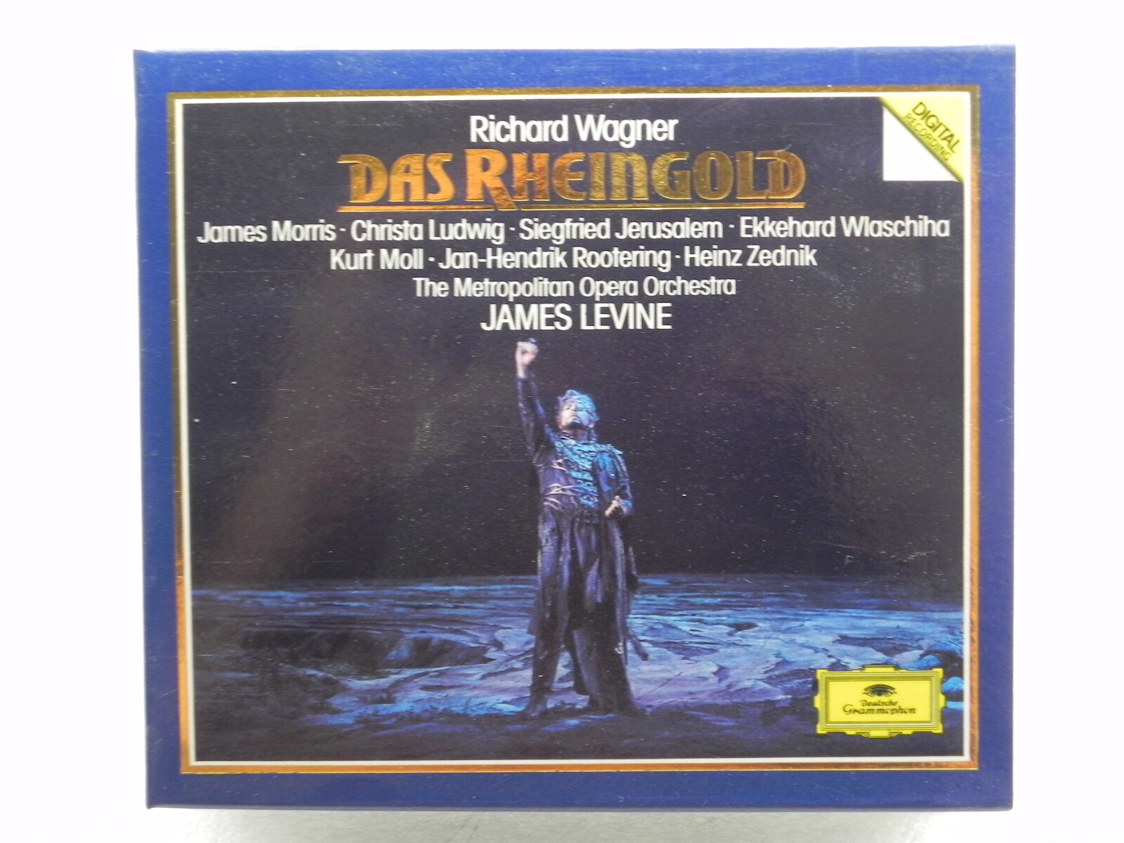 Wagner: Das Rheingold / Levine 3 disc-CD Box Set (1990, Deutsche ...