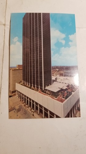 Vintage First National Bank Building Dallas Texas Postcard | eBay