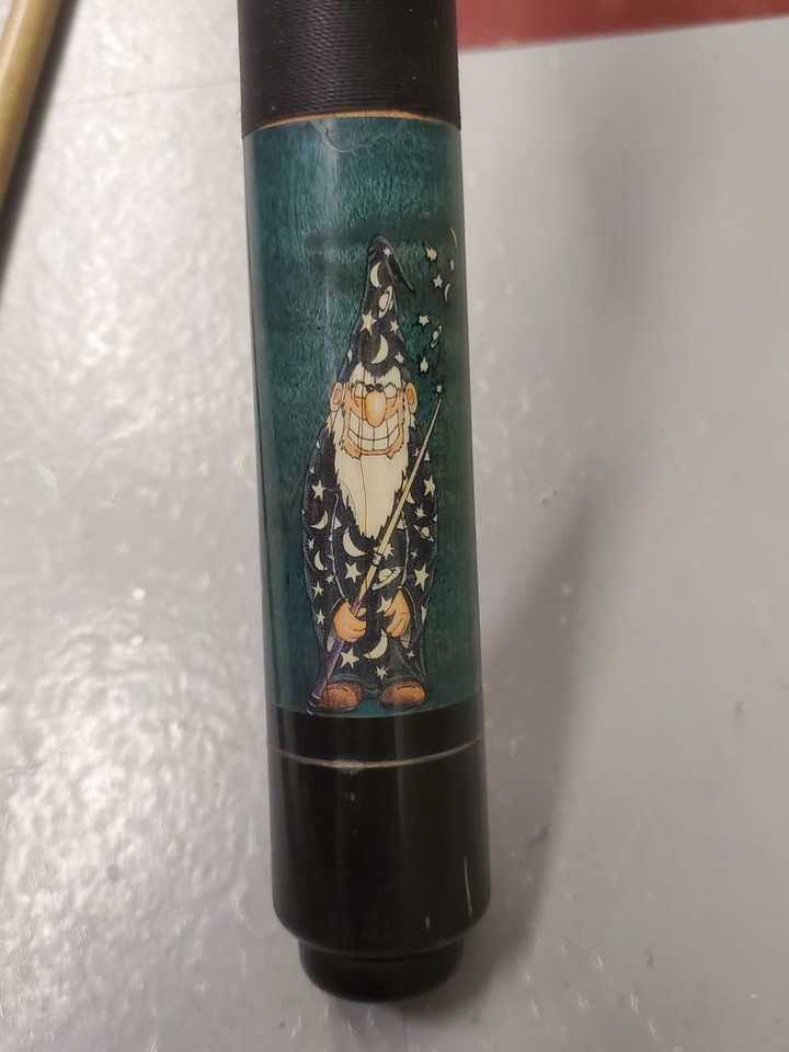 Vintage Viking USA Pool Cue Wizard 58.5" Long 18.8 Oz 13mm Ferrell | eBay