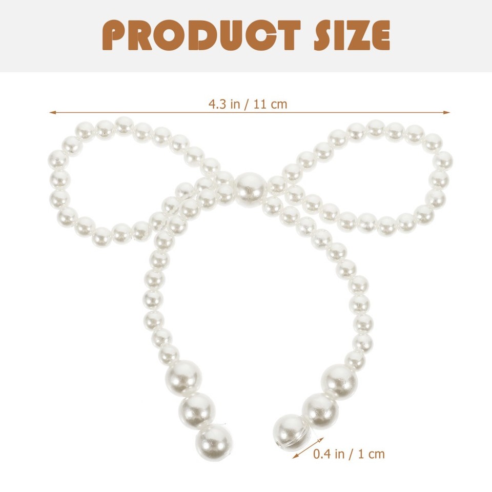 10 Pcs Cake Decorations for Girls White Edible Pearls Birthday Wedding ...