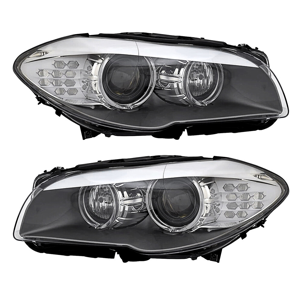 NEW PAIR OF LED HEADLIGHTS COMPATIBLE WITH BMW 550I BASE SEDAN 4-DOOR ...