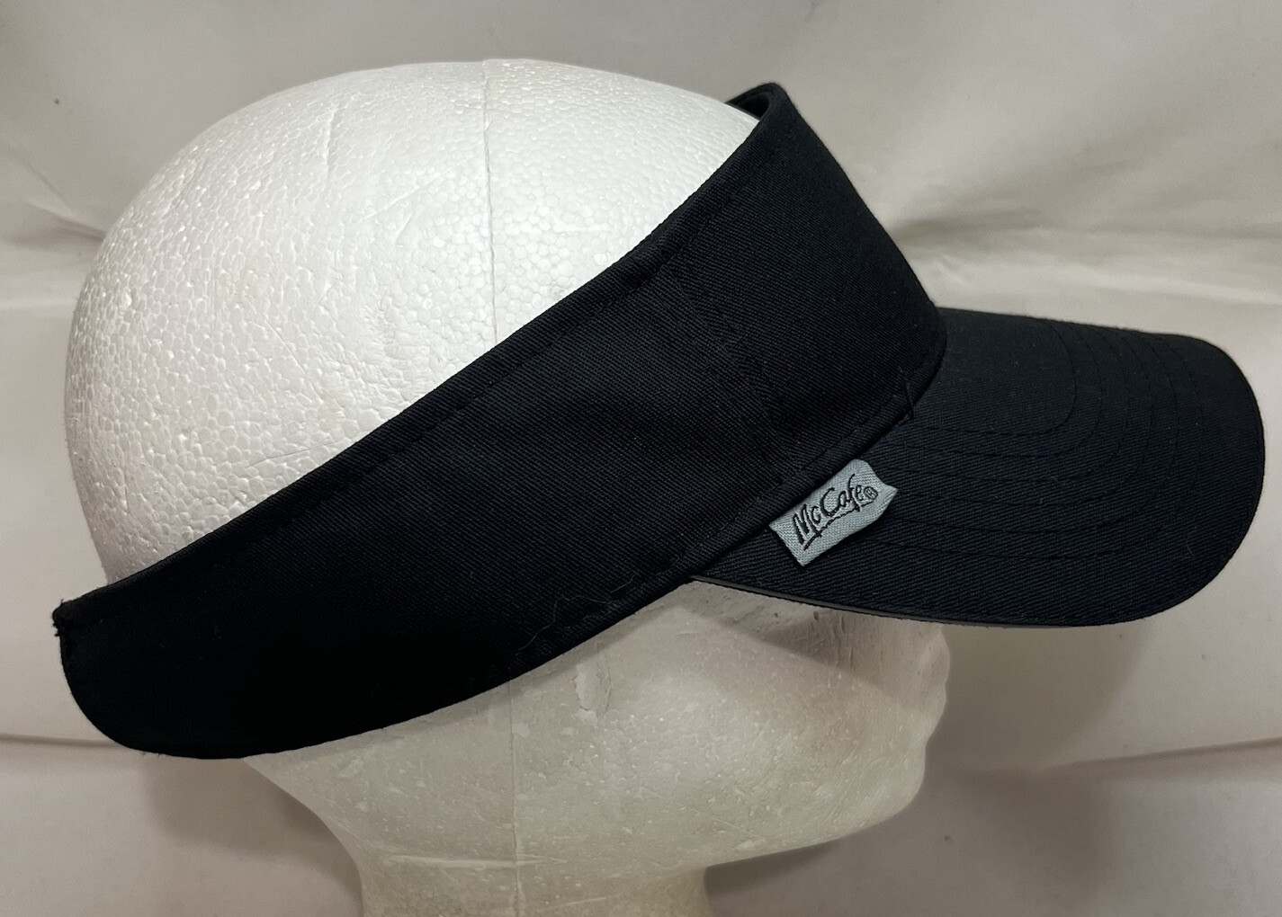 McDonalds McCafe Visor Employee Uniform Hat Fast Food… - Gem