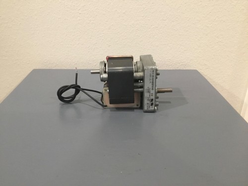 Rex Engineering Gear Motor 30 rpm, 50 in lbs. 115 VAC, 5/16" shaft with ...