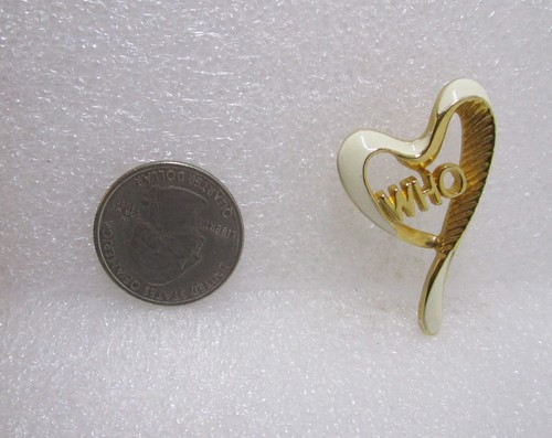 Heart - WHO Pin | eBay