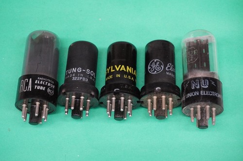 12SA7 / 12SK7 / 12SQ7 / 35Z5 / 50L6 - Classic Radio Tubes -- set of [5 ...