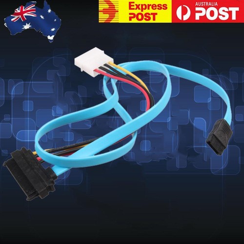 7 Pin SATA Serial ATA to SAS 29 Pin and 4 Pin Power Adapter Connector ...