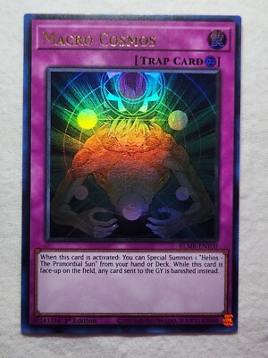 Macro Cosmos - BLMR-EN100 - Ultra Rare - 1st Edition - Yugioh - Mint ...