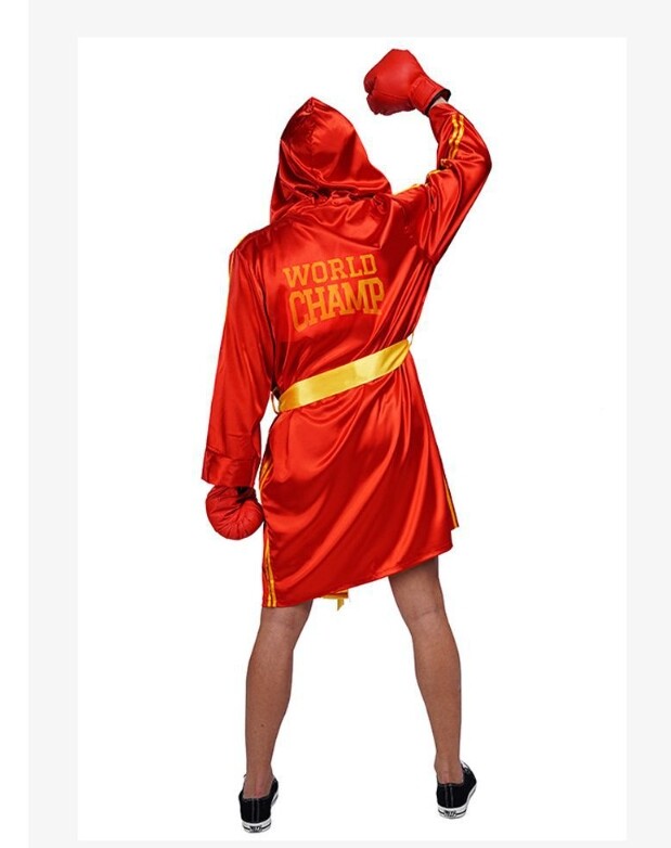 Adult Rocky Balboa American Flag OR Italian Stallion Boxing Costume ...