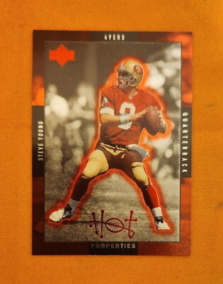 Steve Young & Mark Brunell 1996 Upper Deck Hot Properties HT -8 | eBay