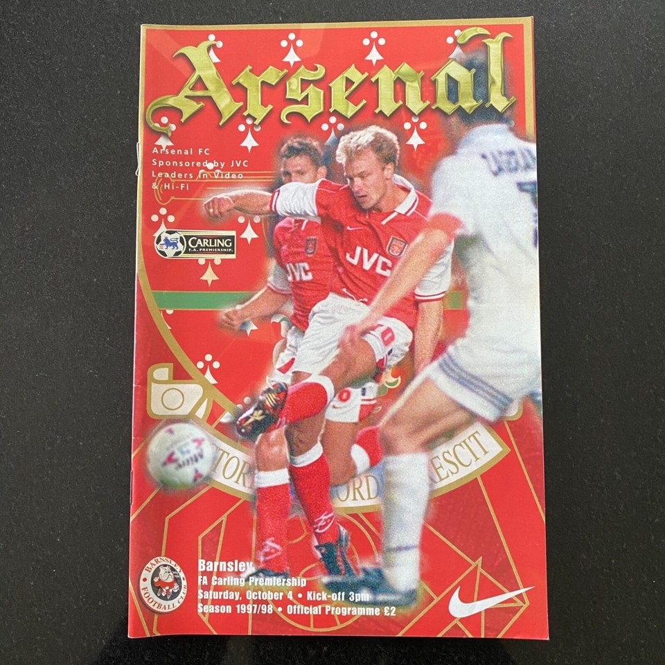 ARSENAL Football Programmes YOU CHOOSE 1993 96 97 98 99 2000 01 02 05 ...
