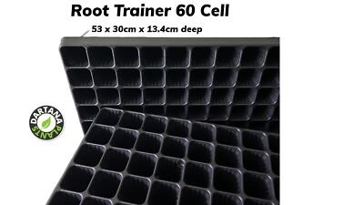 60 Cell Root Trainer Deep Plug Plant Tray - FREE Postage | eBay UK