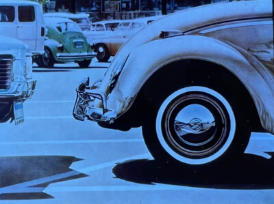 Don Eddy "Private Parking" Photorealism 35mm Modern Art Slide | eBay