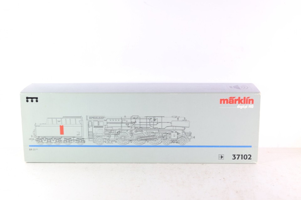Märklin H0 37102 Steam Locomotive Br 01.10 Mhi Model Adenauer Digital ...