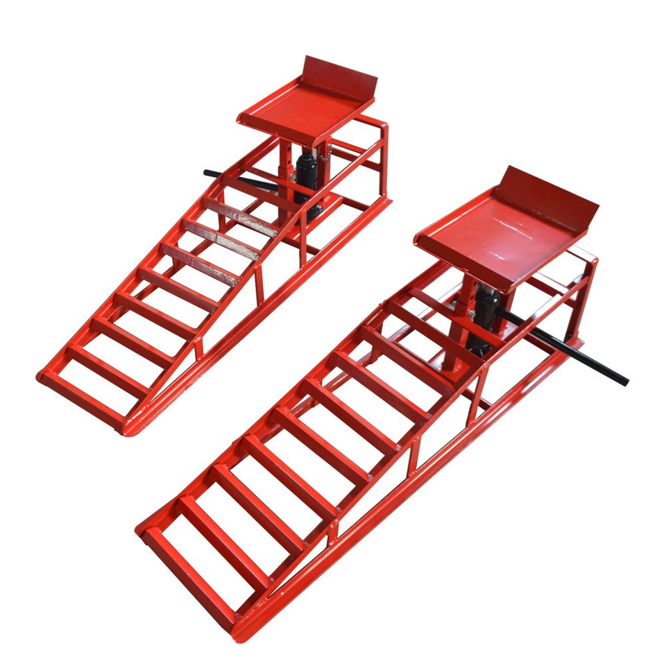 3T Car Ramps Brute Auto Sport Trailer Lift With hydraulic pump Height ...