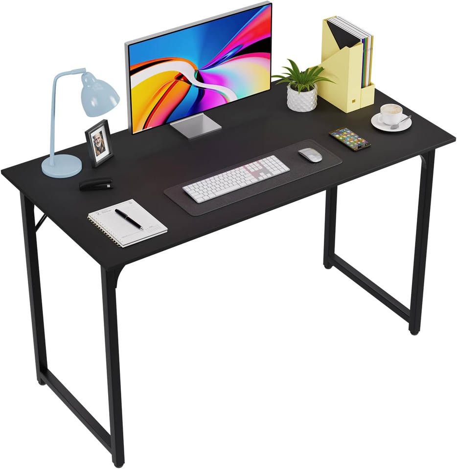 47 Inches Computer Desk/Home Office Desk/Writing Study Table/Modern ...