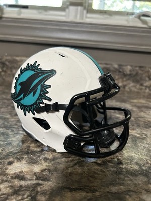 Miami Dolphins Lunar Eclipse Mini Helmet NFL SEE ALL PHOTOS | eBay