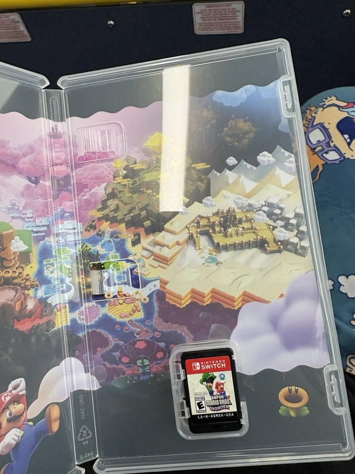 Super Mario Bros Wonder Case Nintendo Switch Game. Slightly Used | eBay