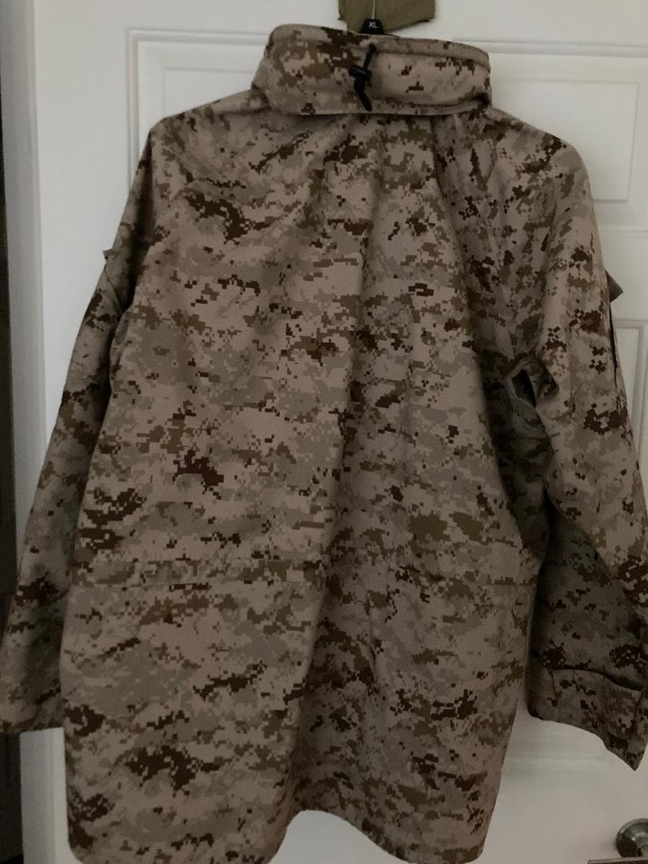 USMC Goretex APEC XL-Long Desert Marpat Generation II Parka Jacket | eBay