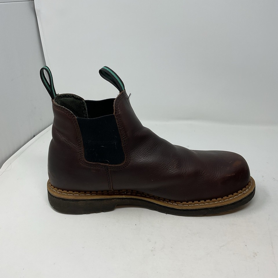 Georgia Giant Boots Workwear Romeo Mens 11W Brown Waterproof Steel Toe ...