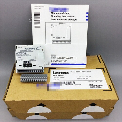 NEW Lenze E82ZAFSC100/S Function Module UNOPENED In Box Free SHIPPING ...