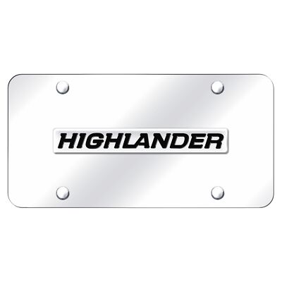 Toyota Highlander Logo License Plate | eBay