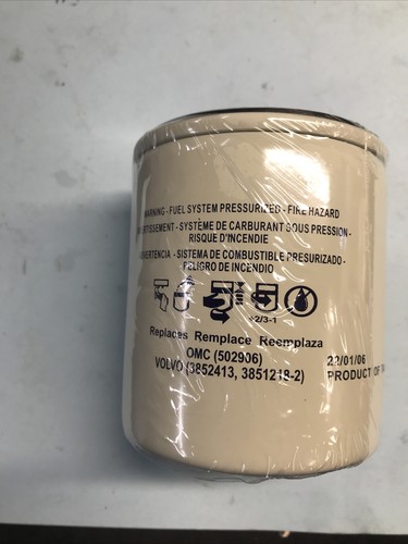 PRO MARINE, 502906 EVINRUDE JOHNSON FUEL FILTER DFI ETEC BRP 10Micron ...