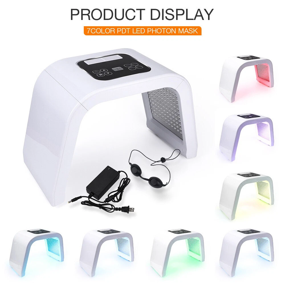 Pdt Red Blue Green Yellow Led Light Therapy Machine Review | Shelly ...