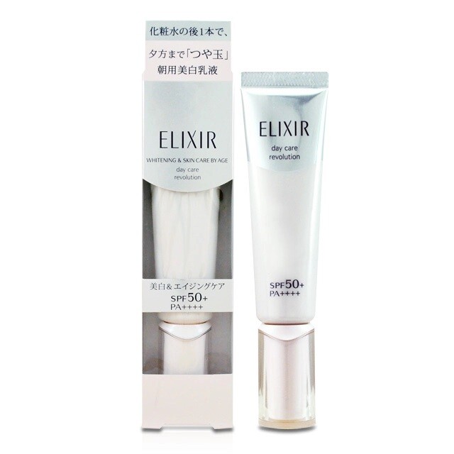 Shiseido Elixir WHITE Day Care Revolution SPF 50+ PA++++ 35ml | eBay